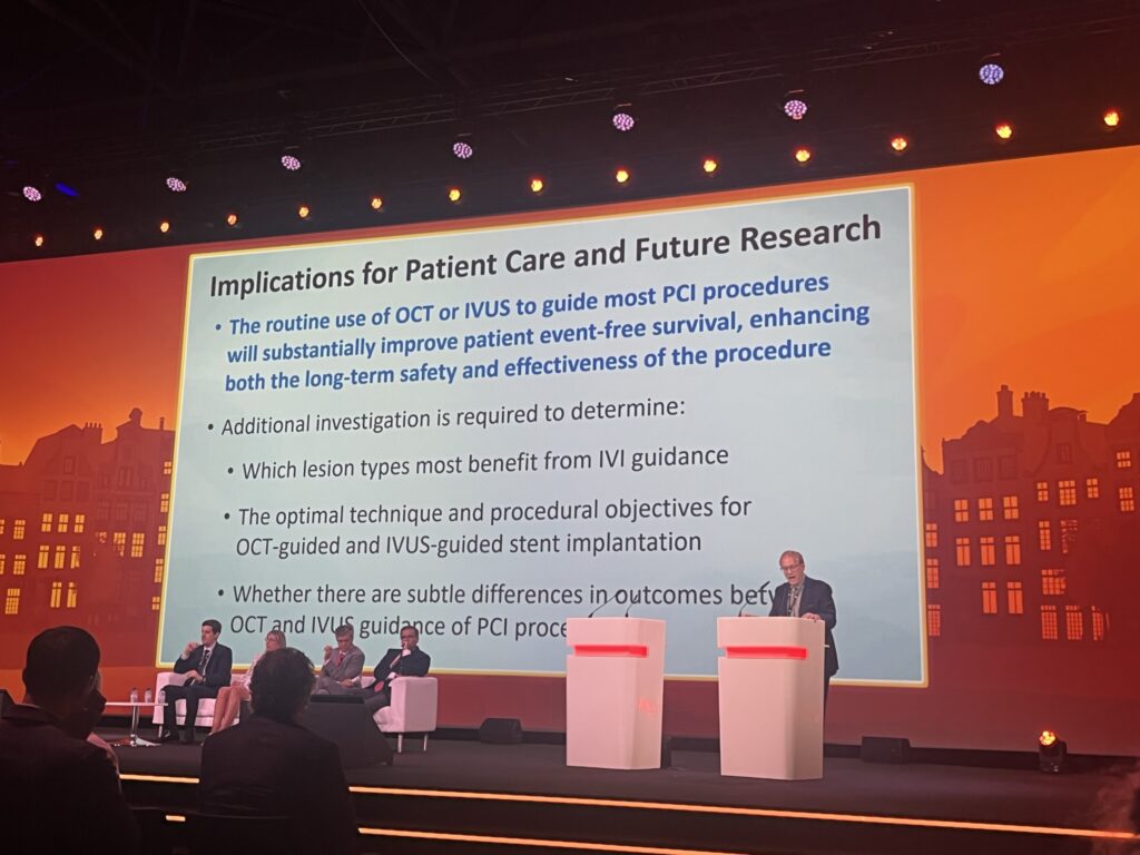 ESC 2023: Hot Line trials add weight to case for intravascular imaging ...